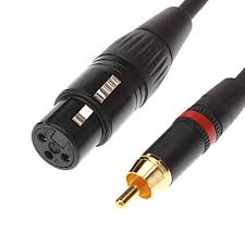 XLR - RCA 1,5 м - переходник, провод, шнур аудио